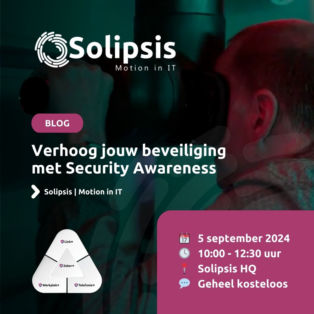Verhoog jouw bedrijfsbeveiliging met Security Awareness Trainingen - Solipsis